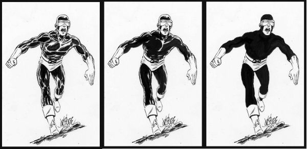 Byrne Robotics: Q for JB re: Cyclops/X-Men uniforms