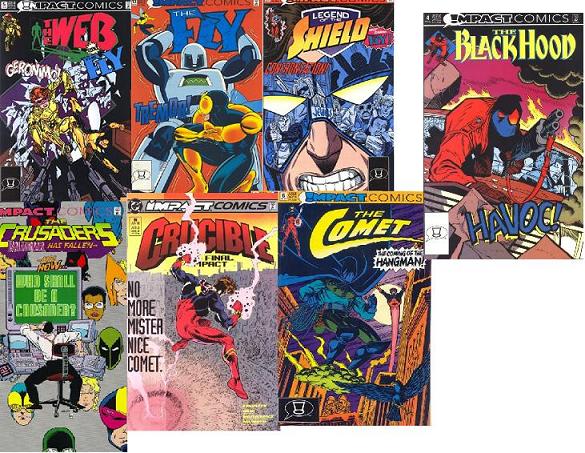 Byrne Robotics: DC: Impact Comics