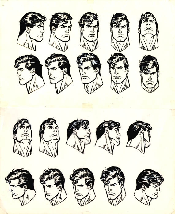 Byrne Robotics: The many faces of Superman.