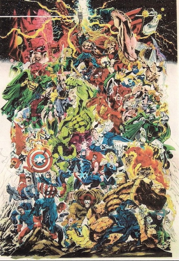 Byrne Robotics: Ed Hannigan Marvel Universe poster