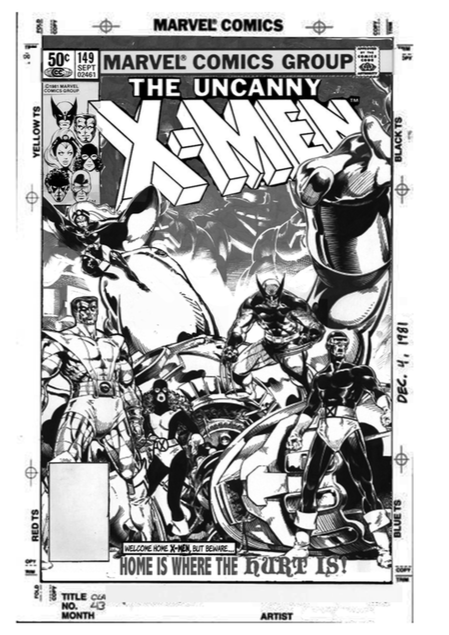Byrne Robotics: Fan Fic covers for X-Men Elsewhen