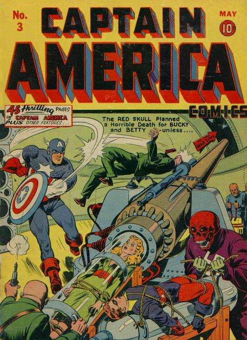 Byrne Robotics: Golden Age CAPTAIN AMERICA (plus other Timely & Atlas ...