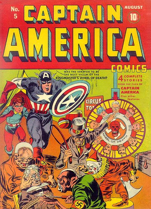 Byrne Robotics: Golden Age CAPTAIN AMERICA (plus other Timely & Atlas ...