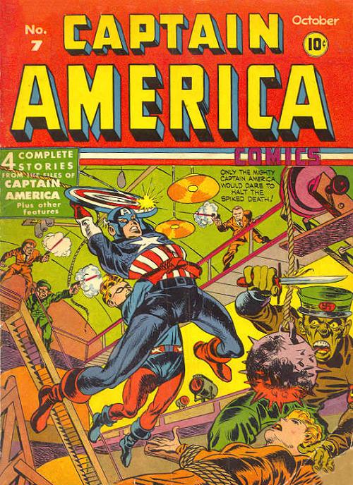 Byrne Robotics: Golden Age CAPTAIN AMERICA (plus other Timely & Atlas ...