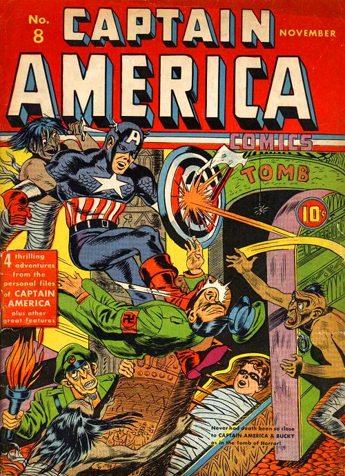 Byrne Robotics: Golden Age CAPTAIN AMERICA (plus other Timely & Atlas ...