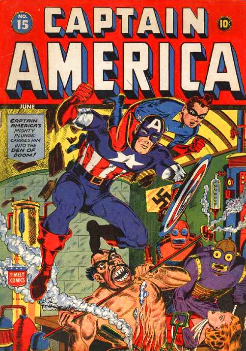 Byrne Robotics: Golden Age CAPTAIN AMERICA (plus other Timely & Atlas ...