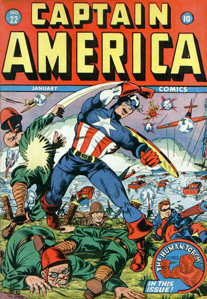 Byrne Robotics: Golden Age CAPTAIN AMERICA (plus other Timely & Atlas ...