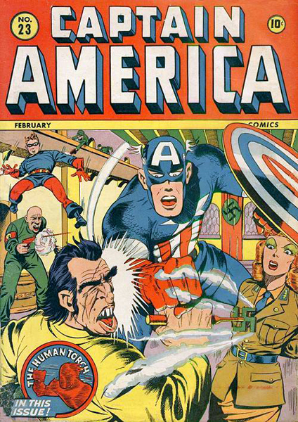 Byrne Robotics: Golden Age CAPTAIN AMERICA (plus other Timely & Atlas ...