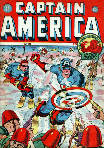 Byrne Robotics: Golden Age CAPTAIN AMERICA (plus other Timely & Atlas ...
