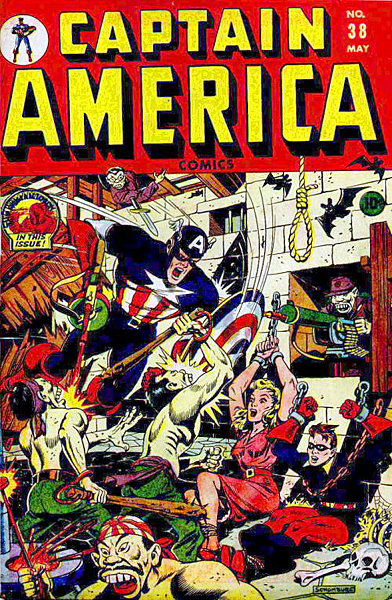 Byrne Robotics: Golden Age CAPTAIN AMERICA (plus other Timely & Atlas ...