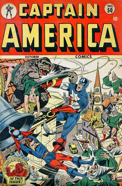 Byrne Robotics: Golden Age CAPTAIN AMERICA (plus other Timely & Atlas ...