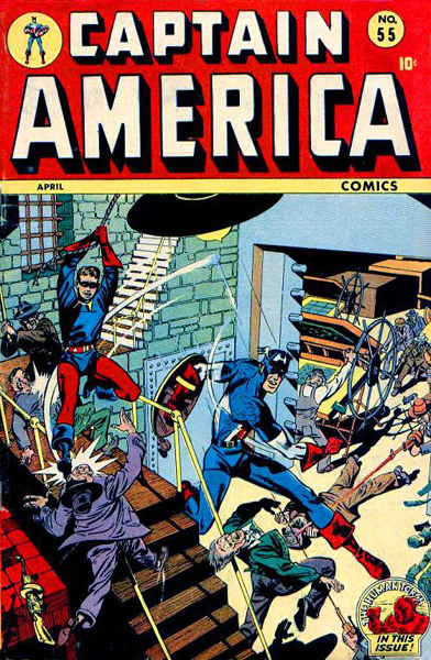 Byrne Robotics: Golden Age CAPTAIN AMERICA (plus other Timely & Atlas ...