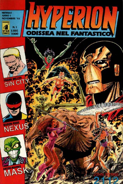 Byrne Robotics: Exclusive art JB has drawn for Italian publishers...