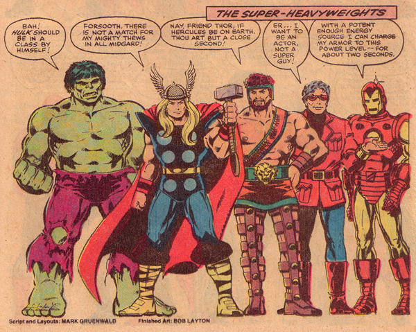 Byrne Robotics: Marvel Strength Chart (???)