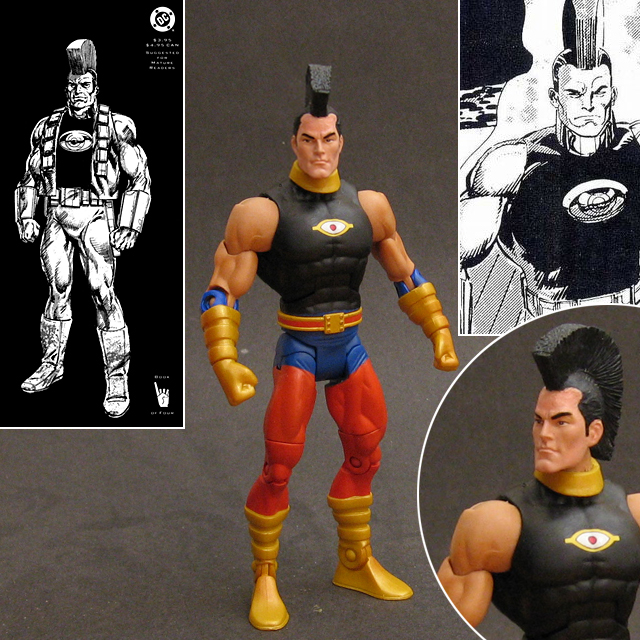 Byrne Robotics: OMAC action figure based on JB’s art...