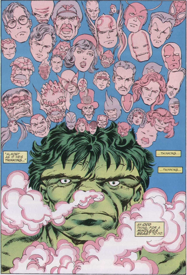 Byrne Robotics: JBF Reading Club: Marvel Fanfare 29 (Hulk SPLASH! Rrrargh!)